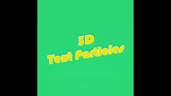 3D Text Particles - Collection | OpenSea