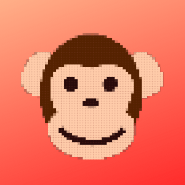 pixelated monkey crypto art nft - Collection | OpenSea