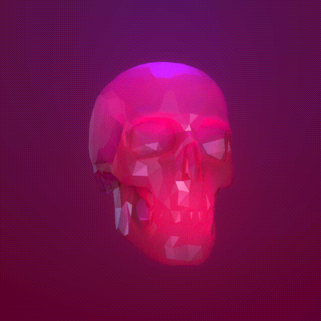 3D Glowing skulls - Collection | OpenSea