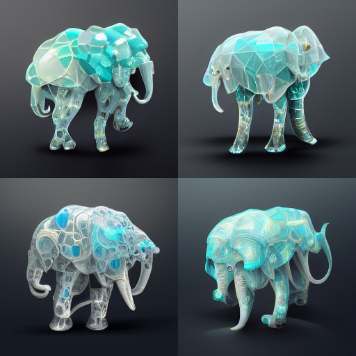 Cyber Intelegent Elephants - Collection | OpenSea