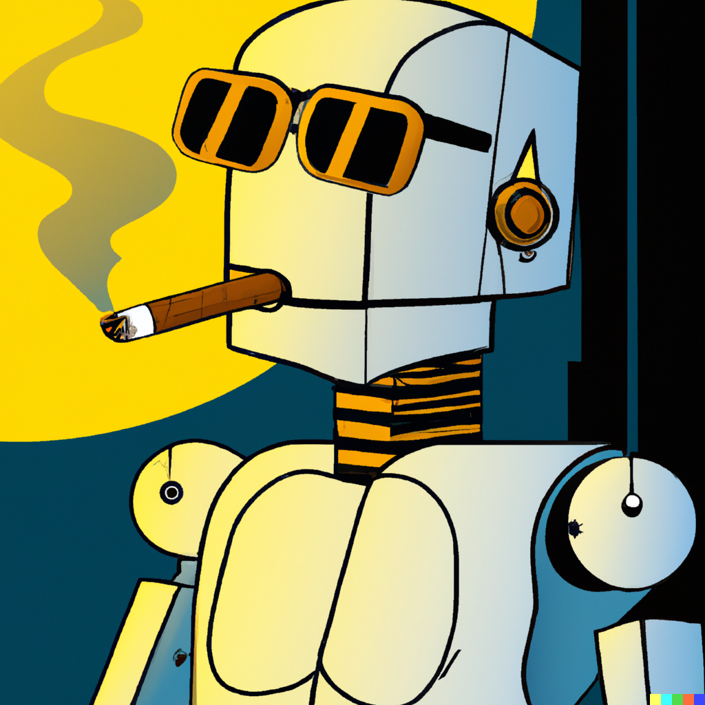 AI generated robot art - Collection | OpenSea