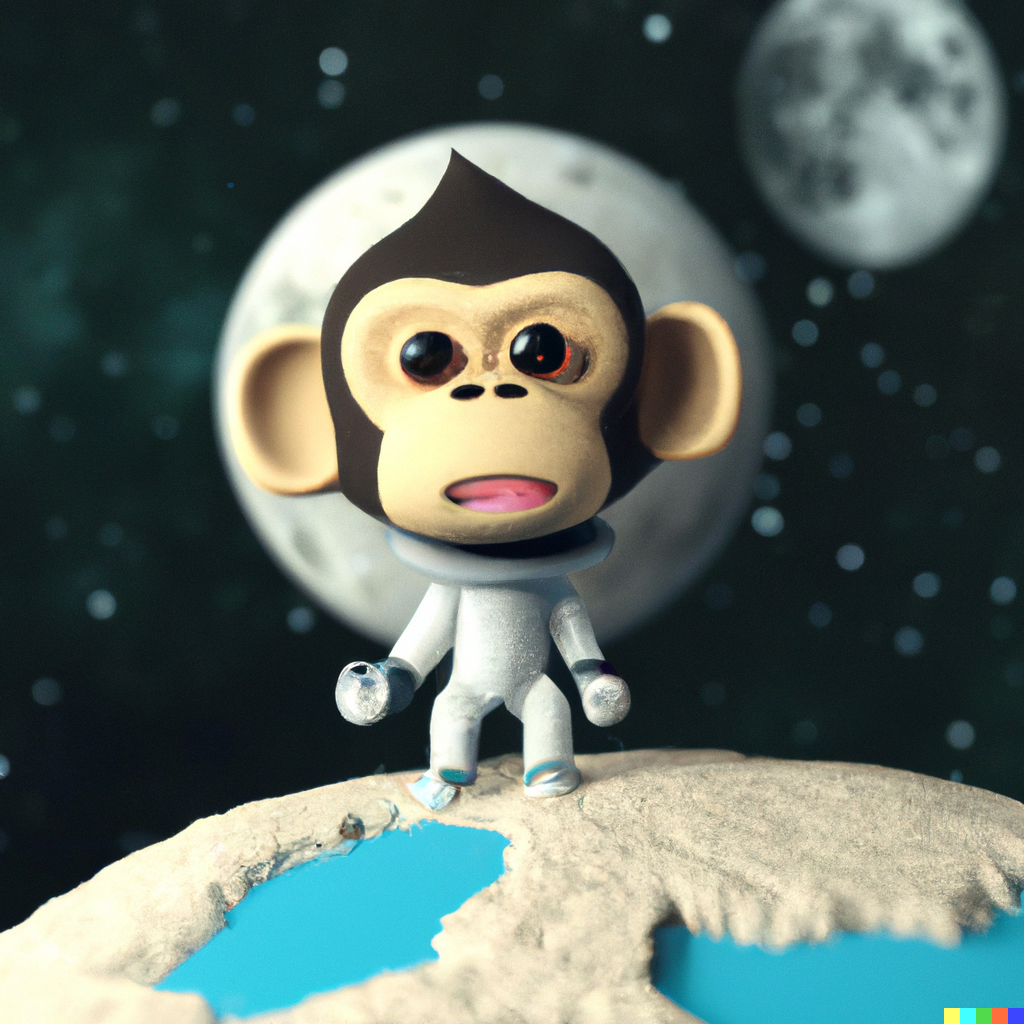 Space astronauts monkeys - Collection | OpenSea