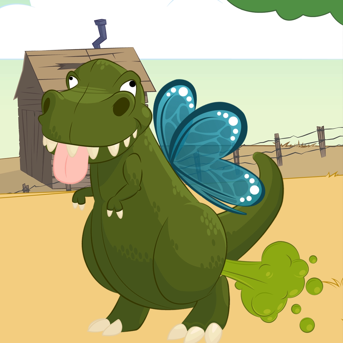 Planet Fart Series 5 T Rex Farts Collection Opensea