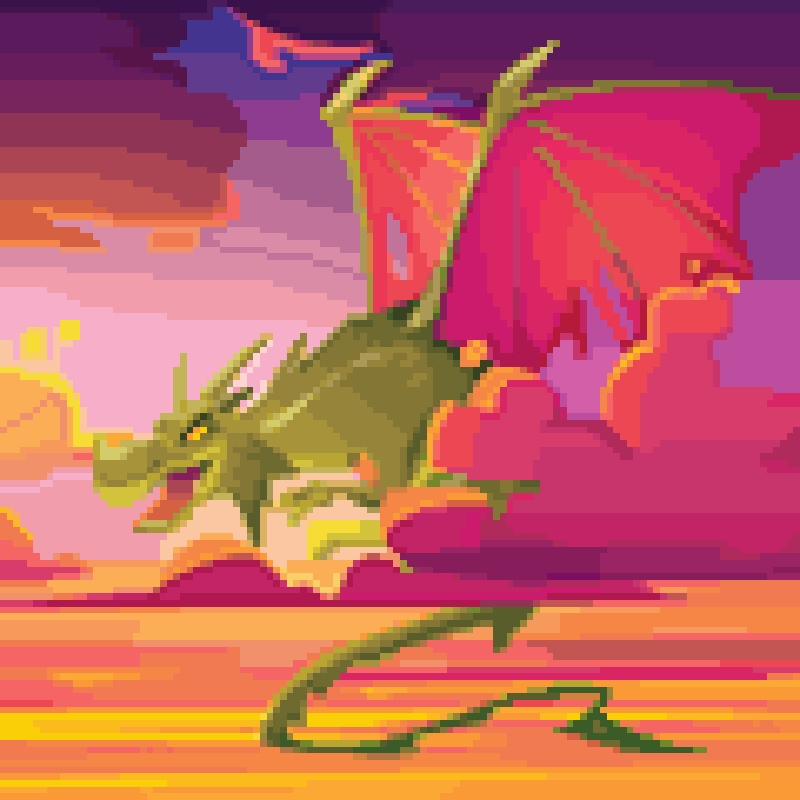 Dragons Pixel Arts - Collection | OpenSea
