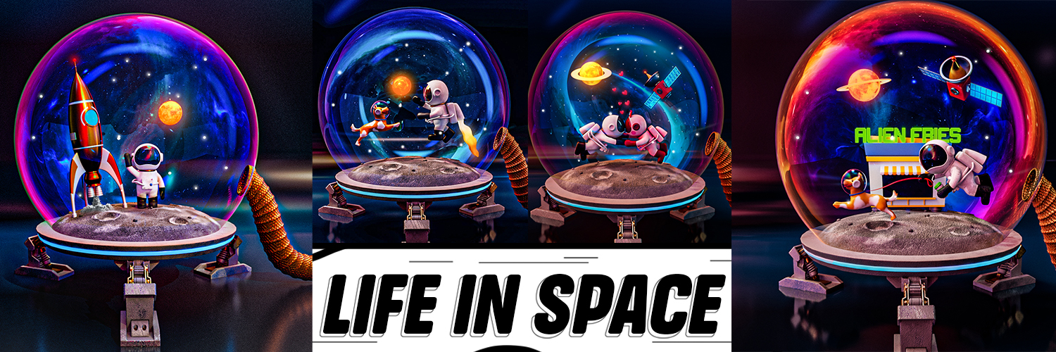 Life in space_Editions - Collection | OpenSea