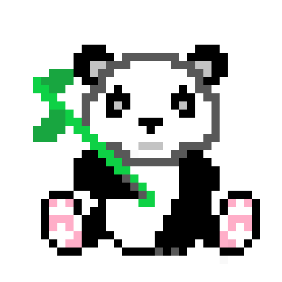Cute Panda Pixel Art Collection Opensea